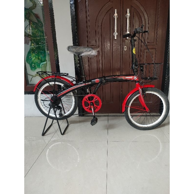 Jual Sepeda lipat ukuran 20 atau 16 ready cat ulang kembali seperti ...
