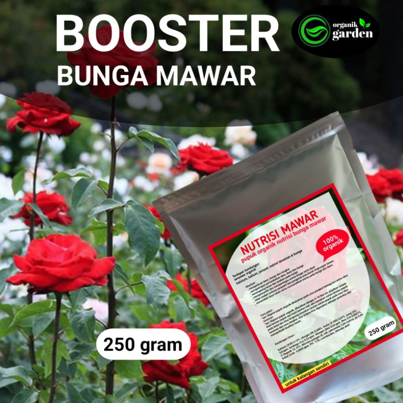 Jual BOOSTER MAWAR | PUPUK ORGANIK NUTRISI BUNGA NAWAR 250gram | Shopee ...