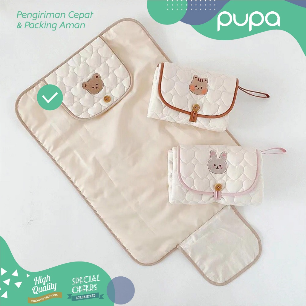 Jual Portable Perlak Alas Popok Bayi - Baby Diaper Changing Pad ...