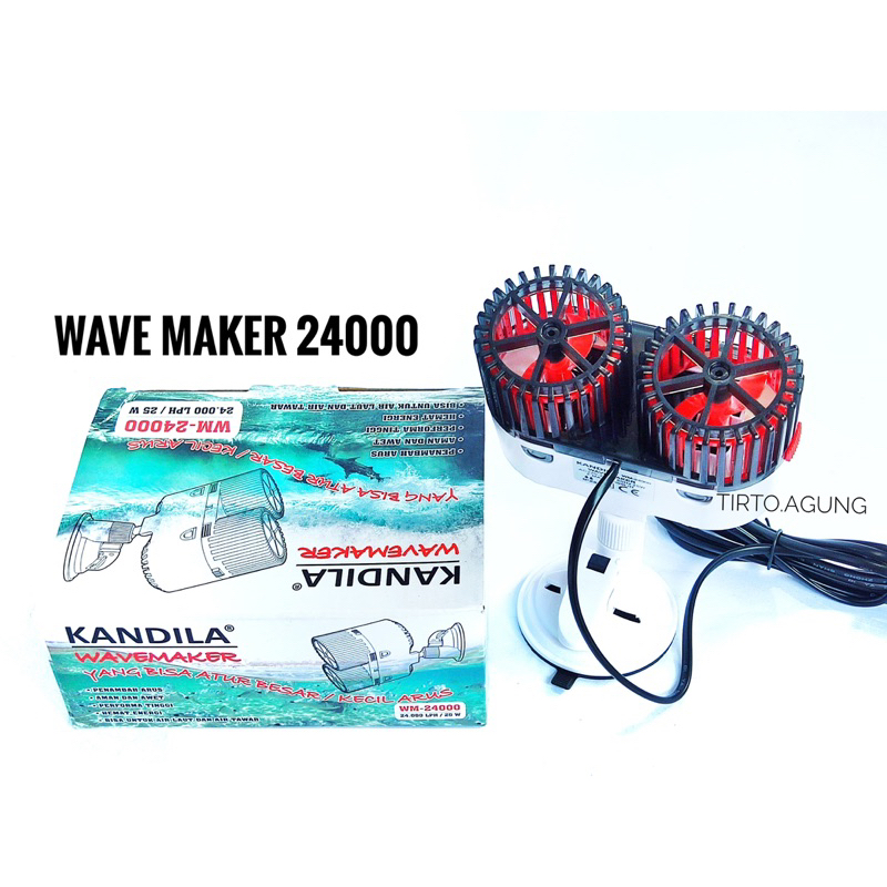 Jual WAVE MAKER KANDILA WM-24000 AQUARIUM DAN KOLAM pembuat arus ombak ...