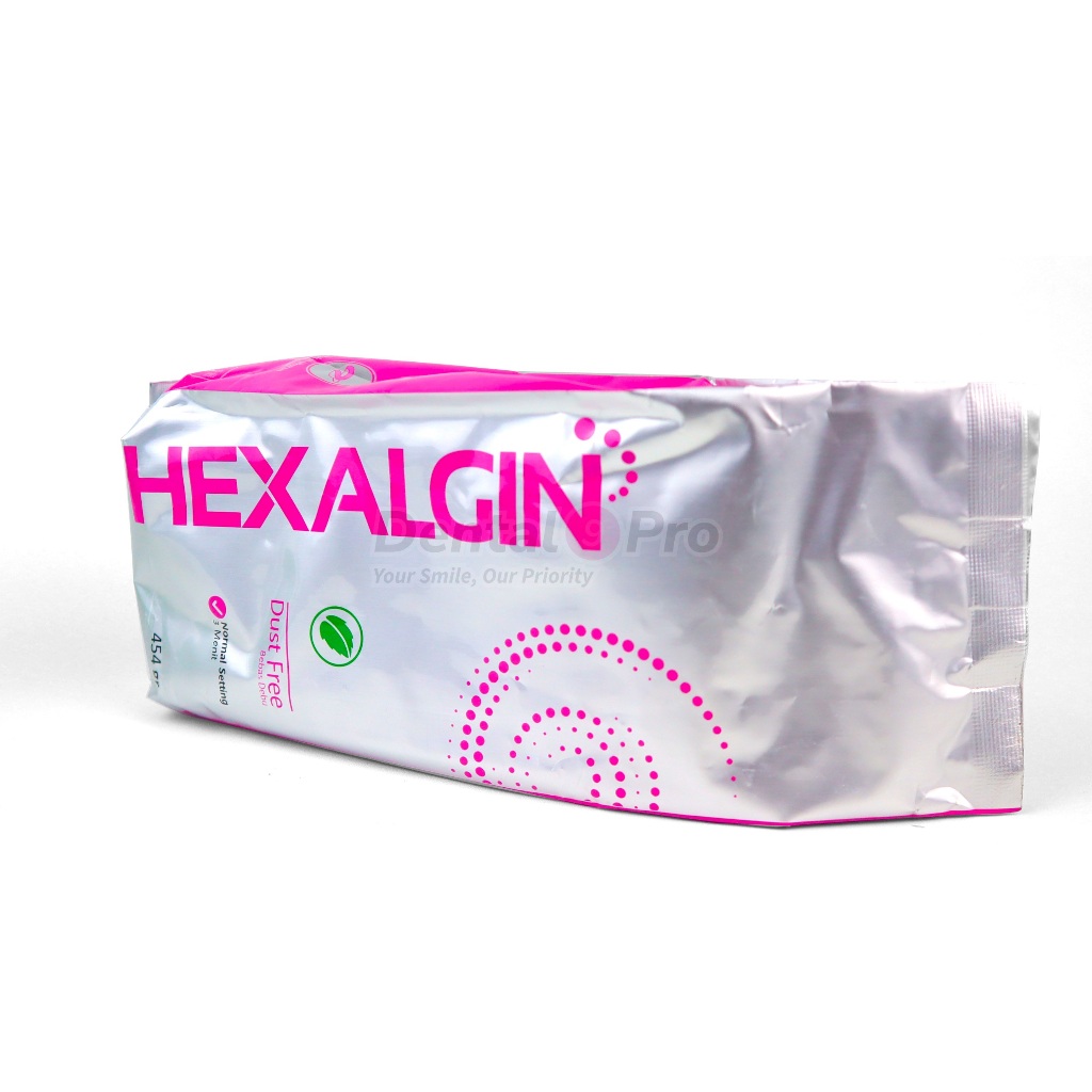 Jual HEXALGIN PINK HYGEDENT Alginat Rasa Mint Dental Alginate Bahan ...