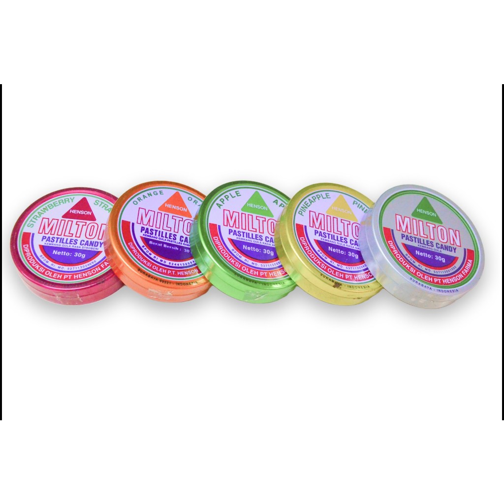Jual Permen MILTON Pastilles Kaleng 30 Gram | Shopee Indonesia