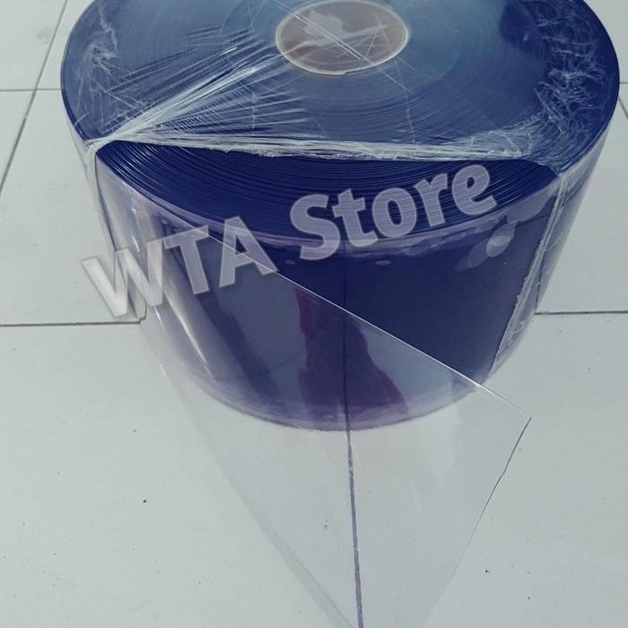 Jual PVC STRIP CURTAIN / TIRAI PVC meteran warna clear | Shopee Indonesia