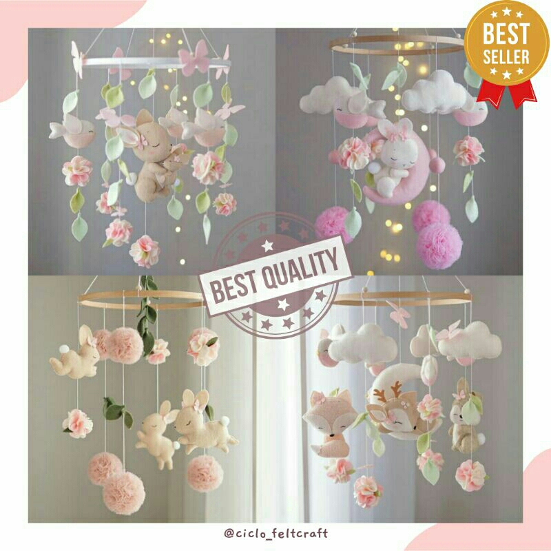 Jual Baby Crib Mobile Spring Edition | Shopee Indonesia