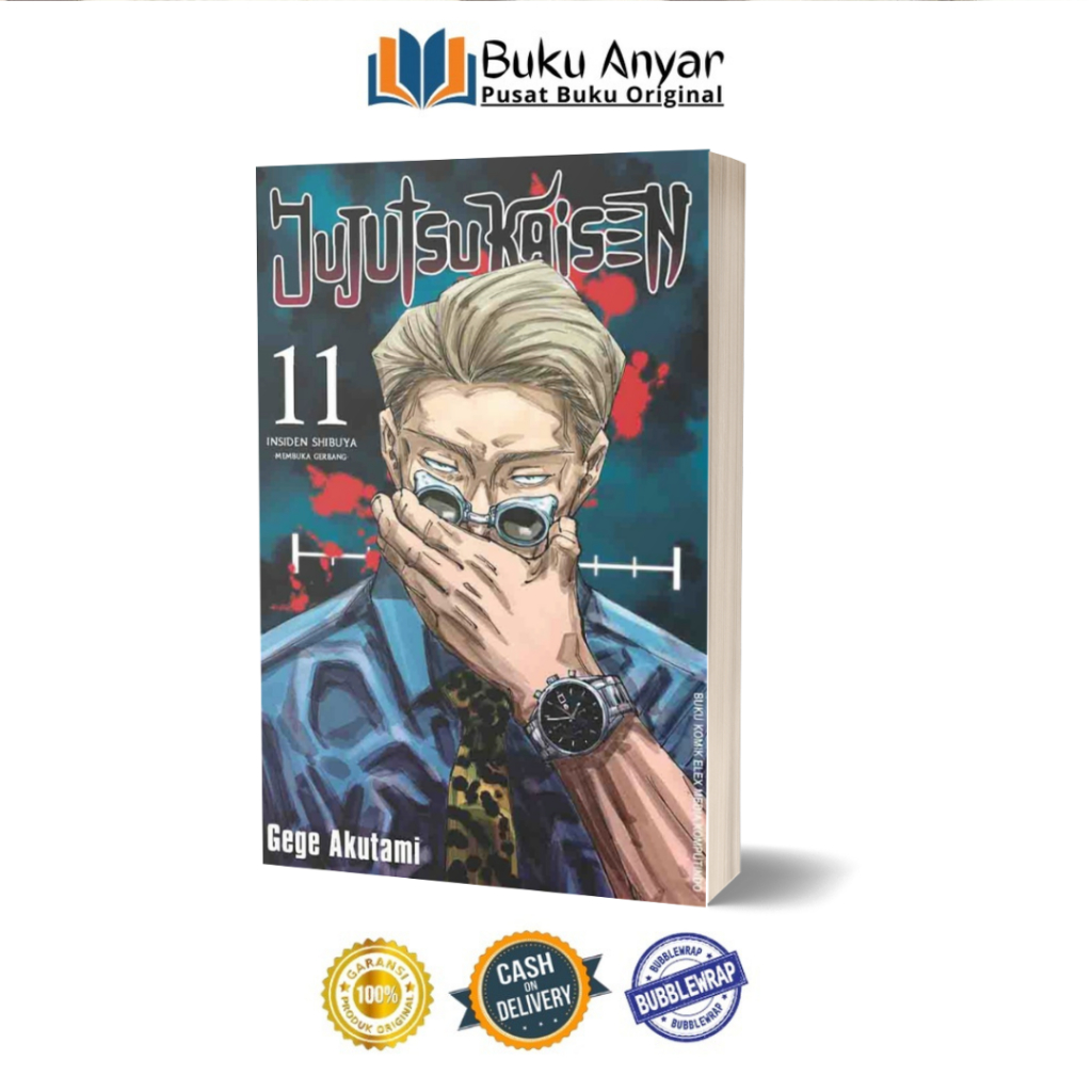 Jual KOMIK JUJUTSU KAISEN SERI 1 2 3 4 5 6 7 8 9 10 11 | Shopee Indonesia