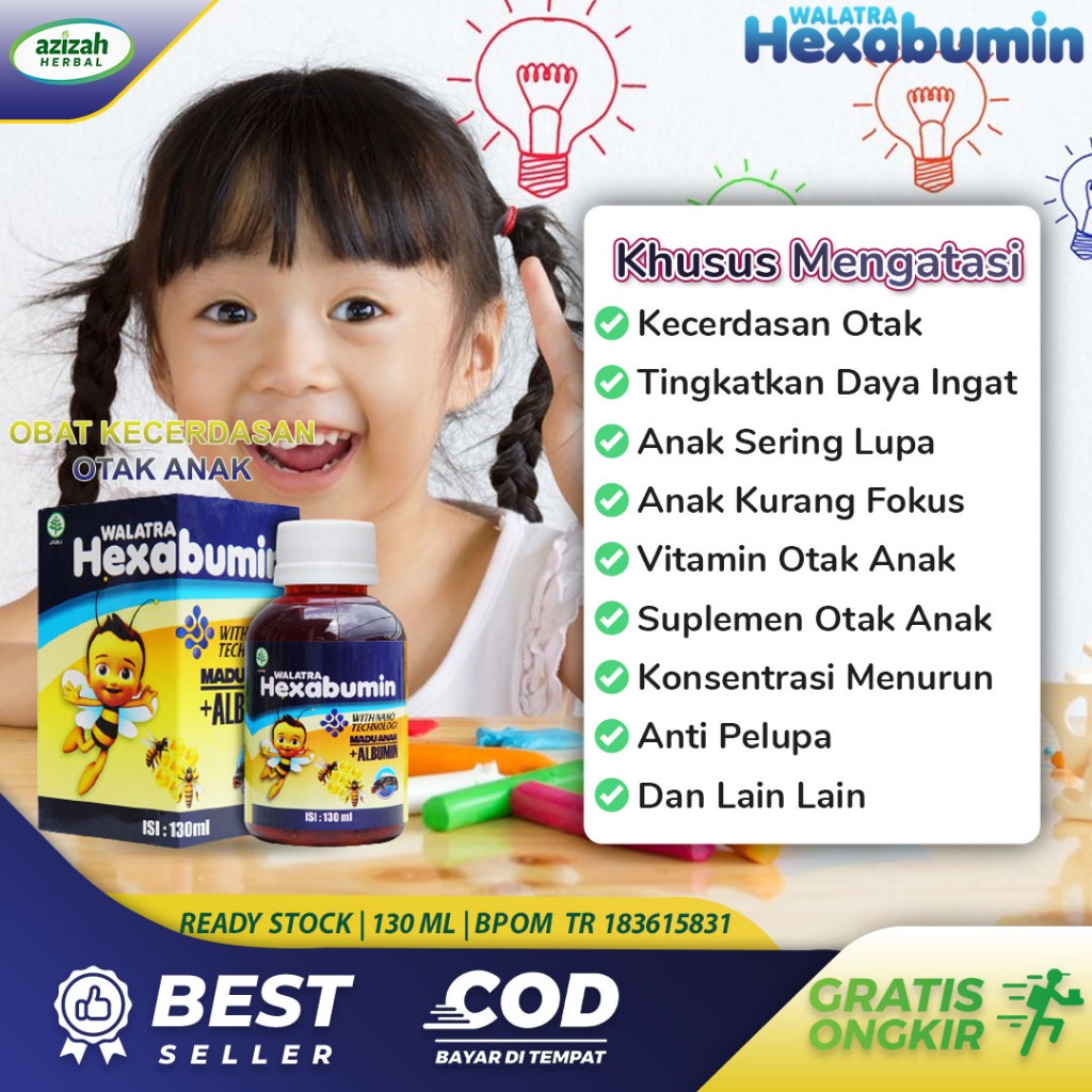 Jual Obat Nutrisi Otak Anak Penambah Daya Ingat Meningkatkan ...