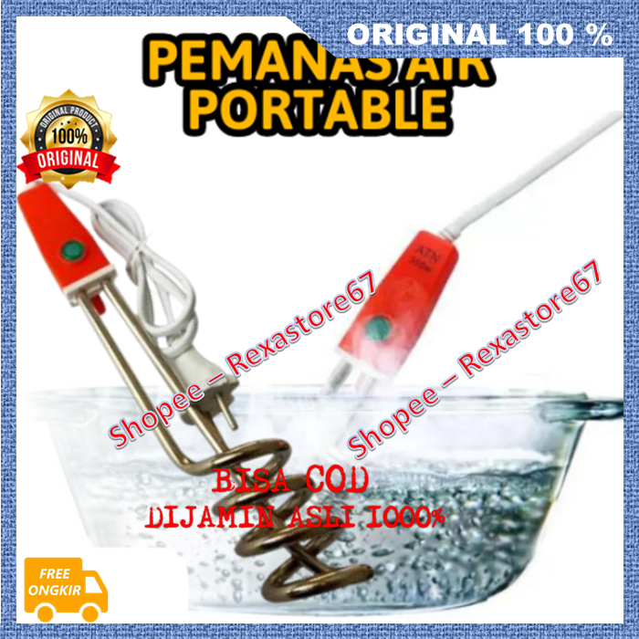 Jual Pemanas Air Portable Water Heater Listrik Alat Pemanas Air ...
