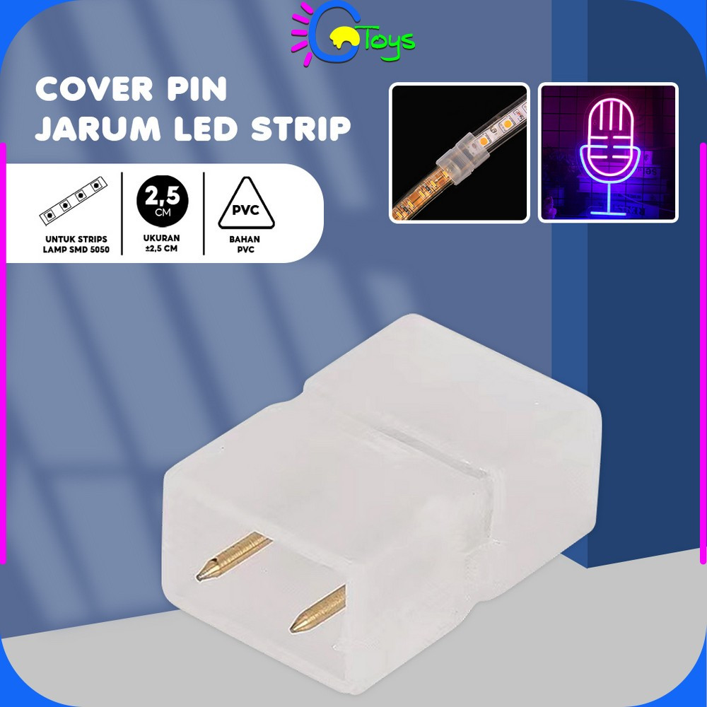 Jual CR-C887 Cover Pin Sambungan Lampu LED Strip Selang Tipe 5050 ...