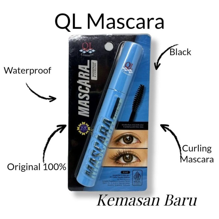 Jual 1PC QL MASCARA / EYE LINER KUAS | Shopee Indonesia