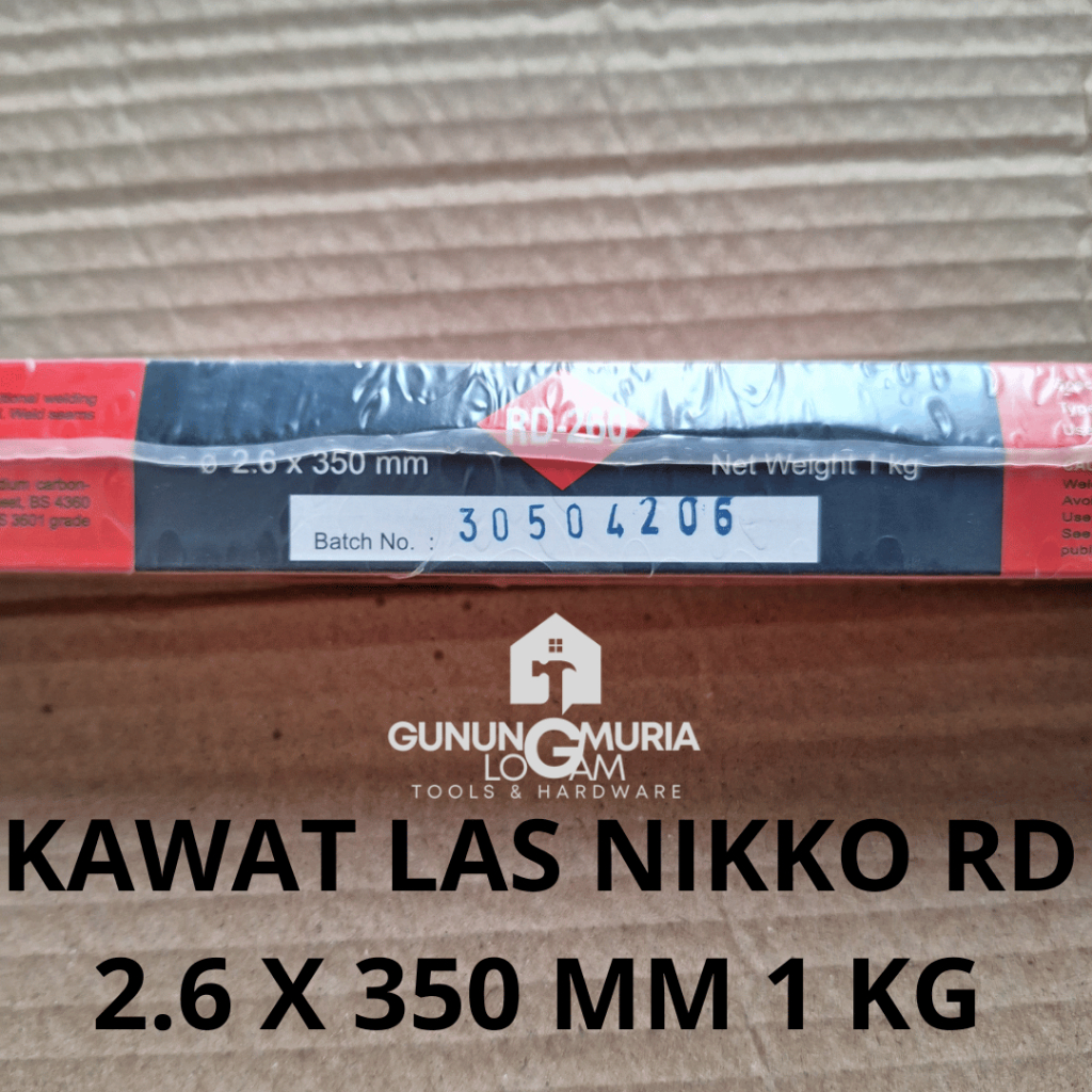 Jual Kawat Las NIKKO RD-260 Ø2.6 X 350 mm Net Weight 1 Kgs Nikko Steel ...