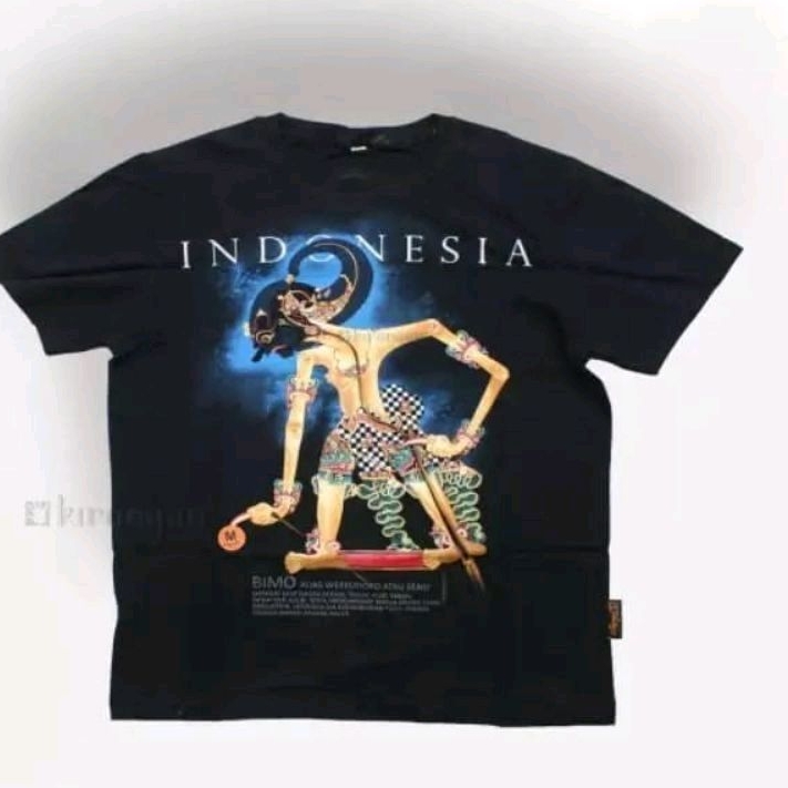 Jual kaos wayang Werkudara,kaos wayang werkudoro,kaos budaya | Shopee ...