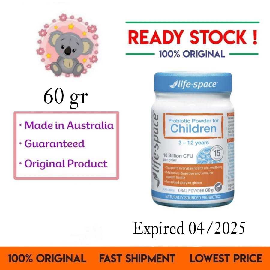 Jual Lifespace Life Space Probiotic Powder For Children (60gram ...