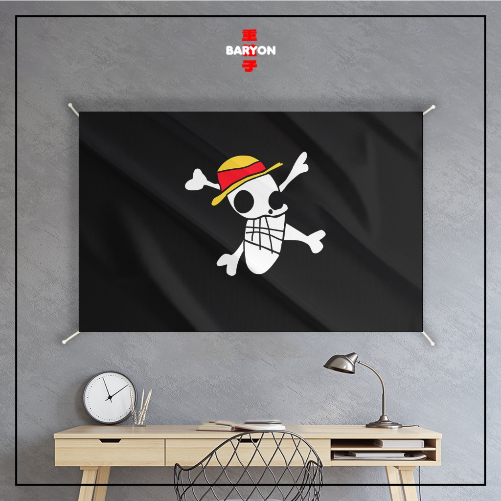 Jual BARYON Bendera Anime ONE PIECE Luffy Nami Sanji Copper Franky Full ...