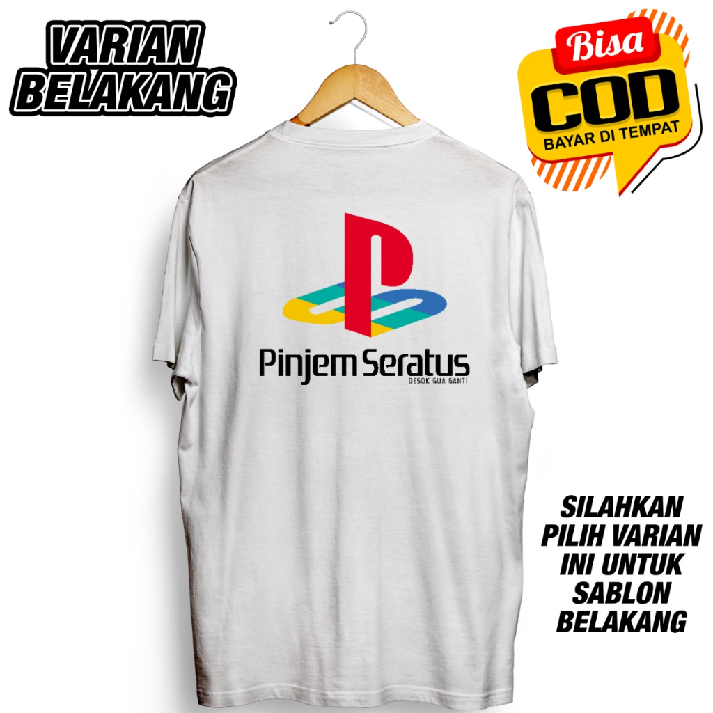 Jual KAOS PS PINJAM SERATUS DISTRO | Shopee Indonesia