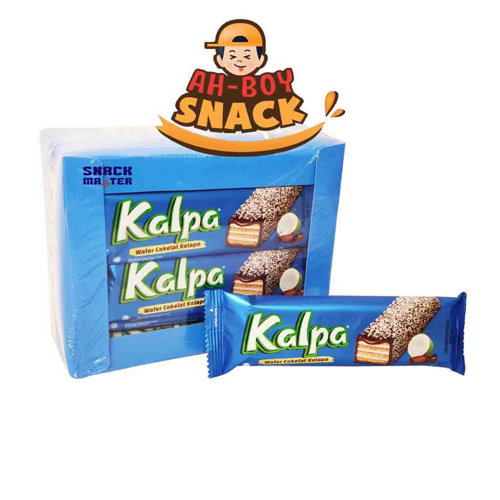 Jual KALPA WAFER COKELAT KELAPA 24GR - 12 PCS X 24GR 1 BOX ISI 12 KALPA ...