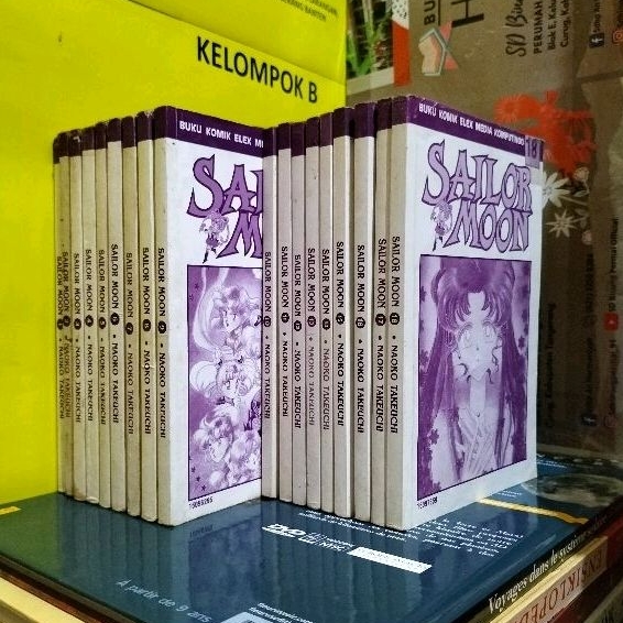 Jual KOMIK SAILOR MOON 1-18 TAMAT.KARYA.NAOKO TAKEUCHI | Shopee Indonesia