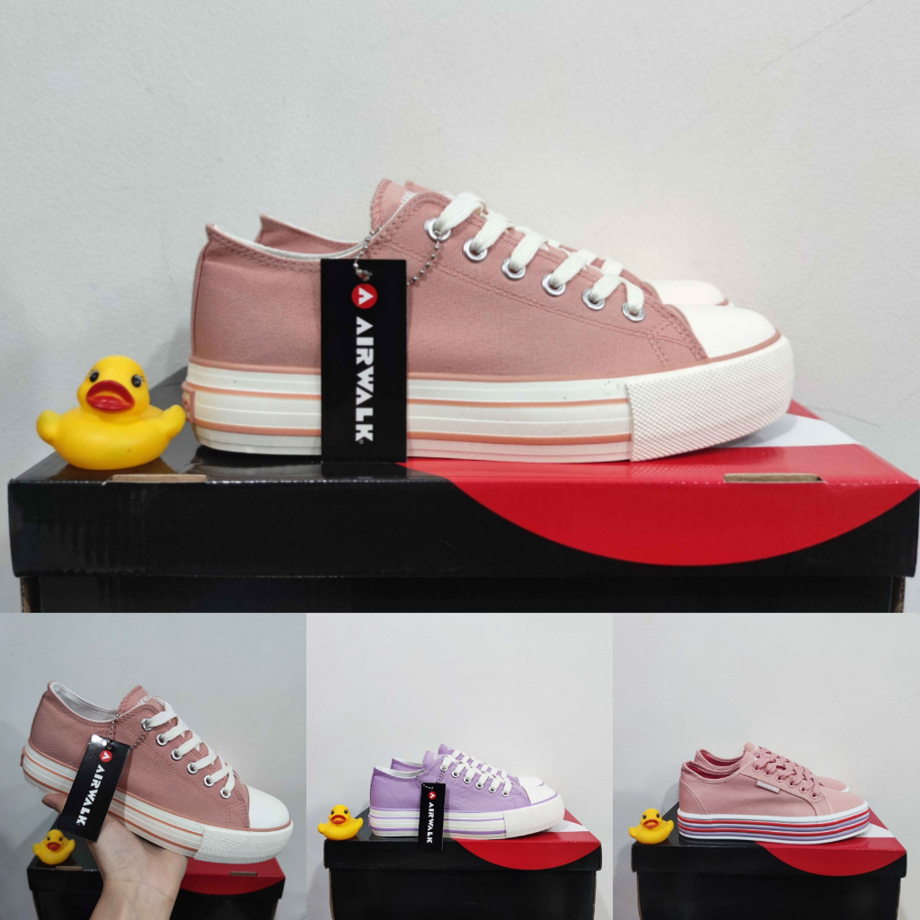 Jual Airwalk Pink / Purple Women's Sneakers Original | Shopee Indonesia