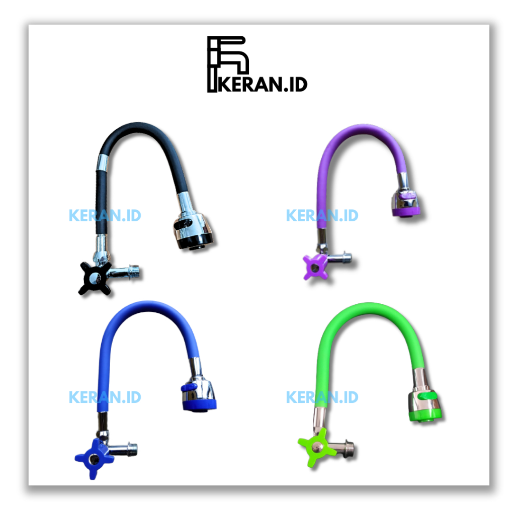 Jual [KERAN.ID] Kran Keran Air Angsa Fleksibel Cuci Piring KPOP Sink ...