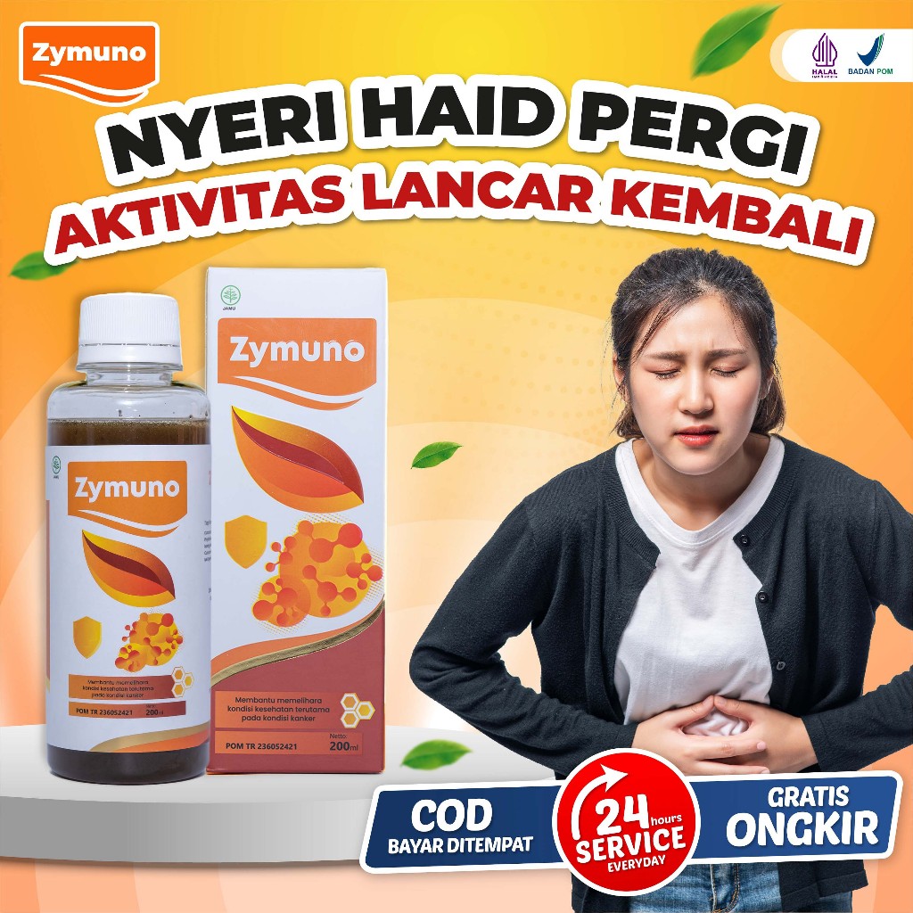 Jual Madu Zymuno Atasi Haid Tidak Lancar dan Keputihan Isi 200 ml Halal ...