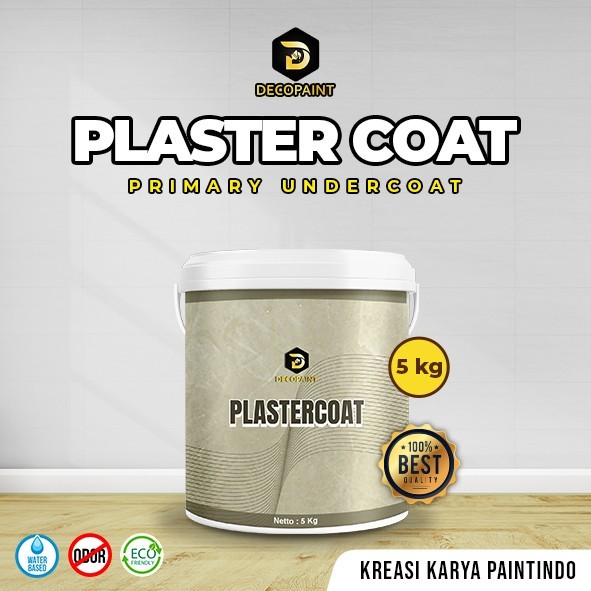 Jual Cat Plaster Primer Coat | Plaster Coat Kemasan 5 Kg | Shopee Indonesia