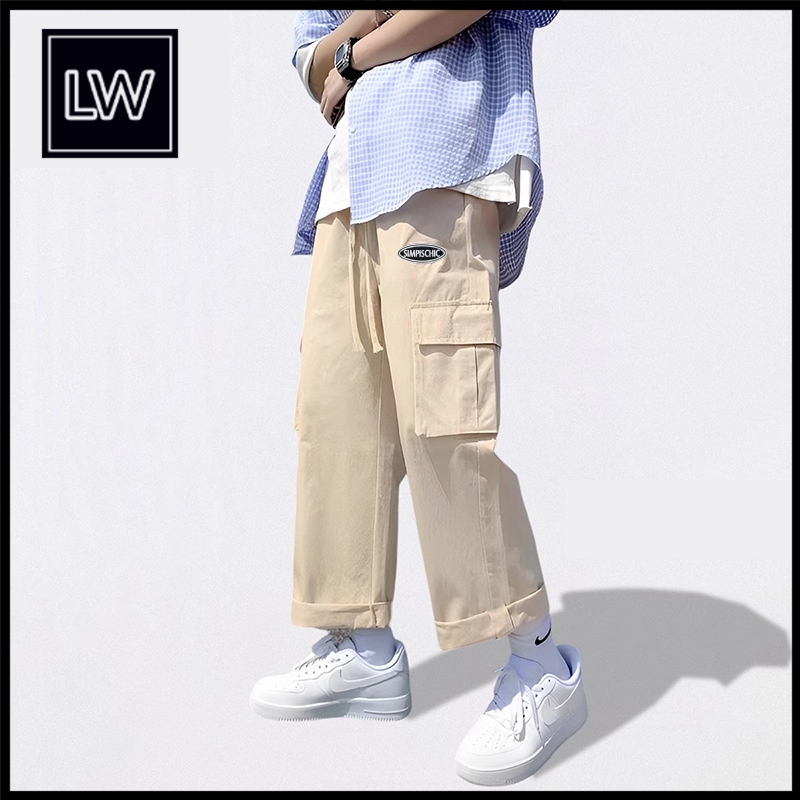 Jual Celana Cargo Panjang Pria Cargo Pants Pria Trendy celana longgar ...