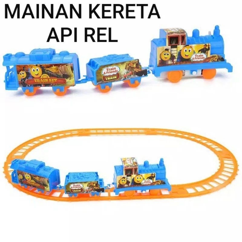 Jual mainan kereta api rel set/train set | Shopee Indonesia