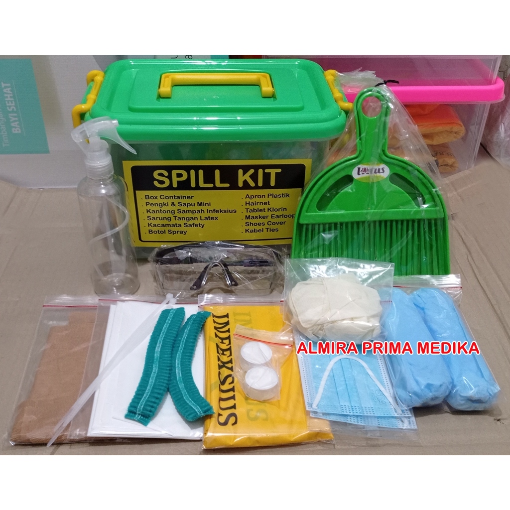 Jual Spill Kit Medis Limbah B3 Rumah Sakit Klinik / Medical Spill Kit ...