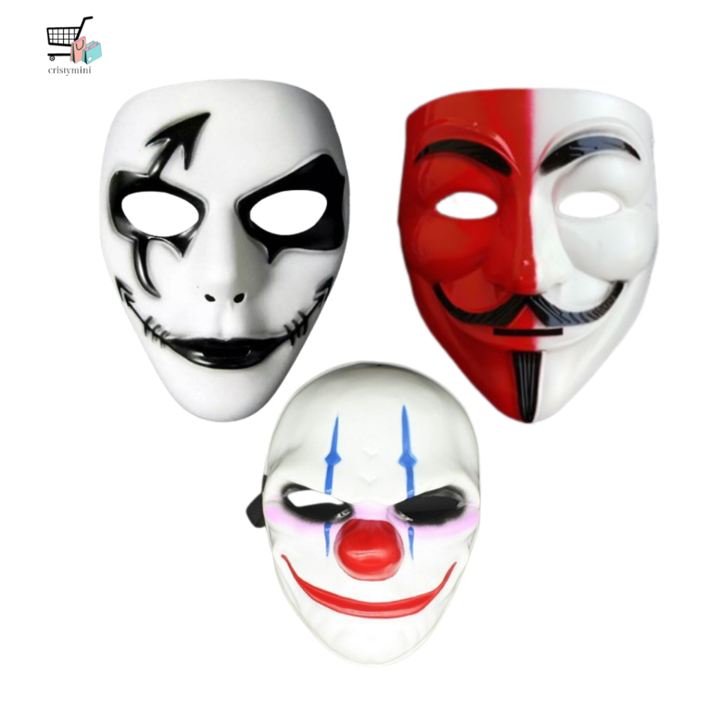 Jual TERBARU TOPENG HACKER JOKER RANDOM / Topeng Hallowen Prank ...