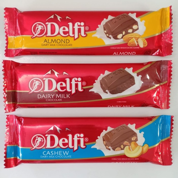 Jual DELFI dairy milk choco BAR kemasan sedang 40g | Shopee Indonesia