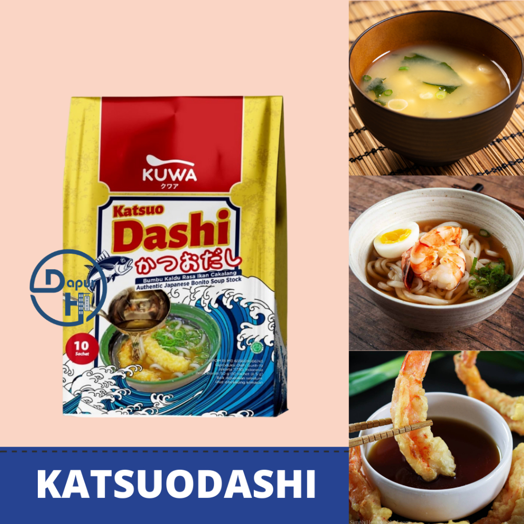 Jual KUWA Katsuo Dashi Katsuodashi Kaldu Ikan Cakalang 50 g Halal│Bonito/ Katsuobushi Stock for ...