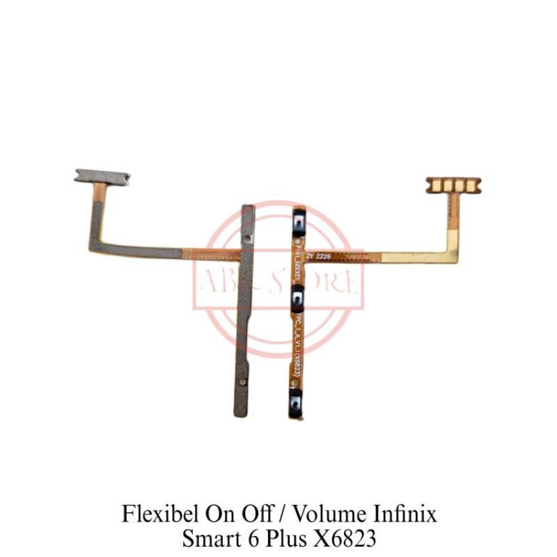 Jual FLEXIBLE POWER ON OFF / FLEXIBEL VOLUME INFINIX SMART 6 PLUS X6823 - X6823C | Shopee Indonesia