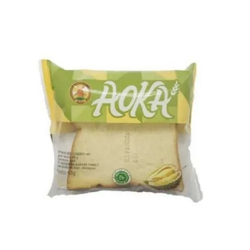 Jual ROTI AOKA 65 GRAM LEZAT NIKMAT ADA 8 VARIAN RASA VANILA ...