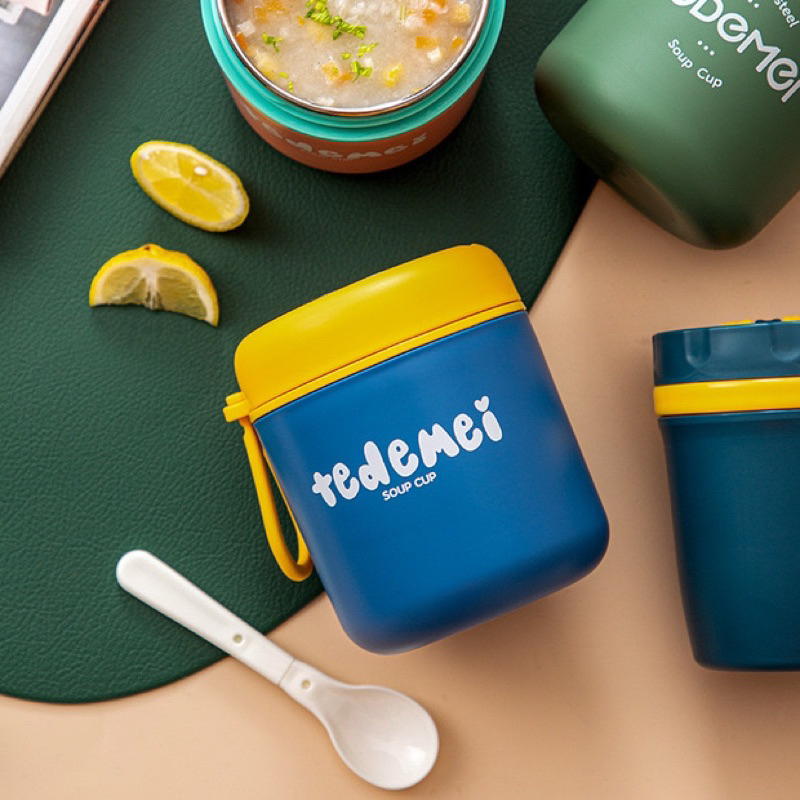 Jual Tedemei Soup Cup 510ml Lunch Box Tempat Sup - Sayur dan Makanan ...