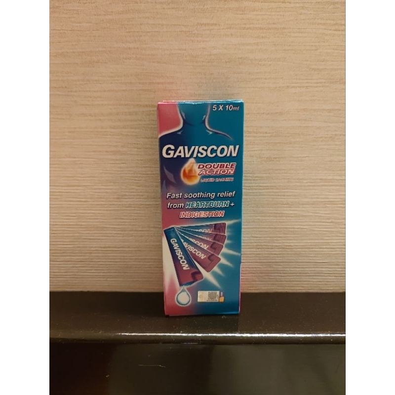 Jual Gaviscon double action liquid sachet / Obat Maag (PROMO) | Shopee ...