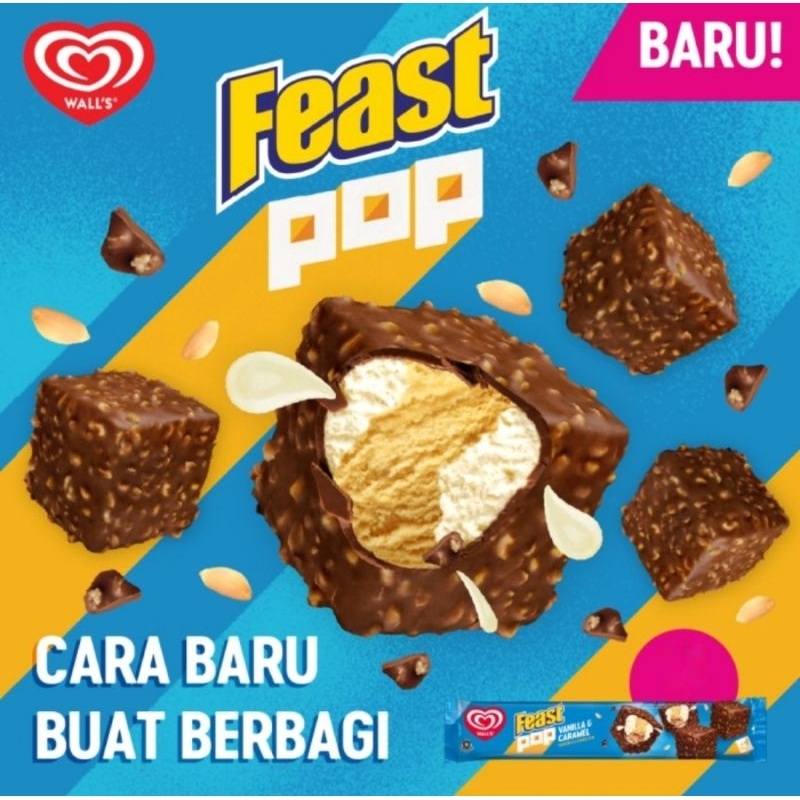 Jual Es Krim Feast Pop | Shopee Indonesia