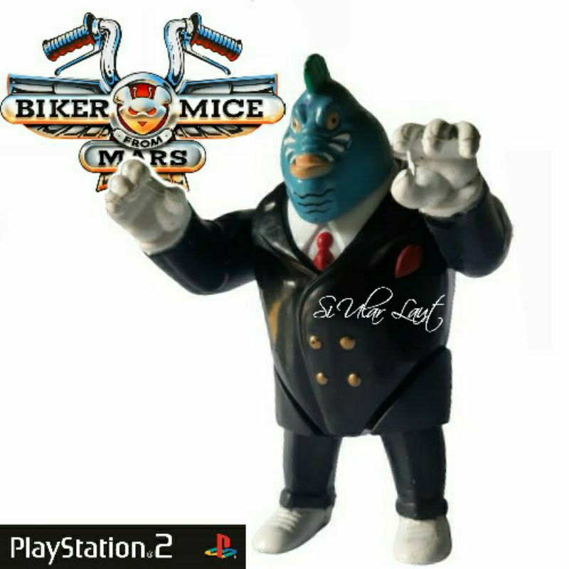 Jual Vintage Lawrence Limburger , 1993 Biker Mice From Mars | Shopee ...
