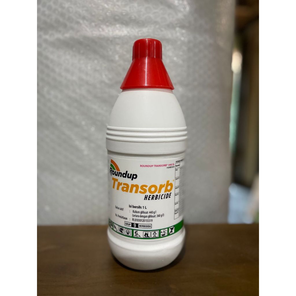 Jual Herbisida Roundup Transorb 440SL 1 Liter Kalium Glifosat Pembasmi ...