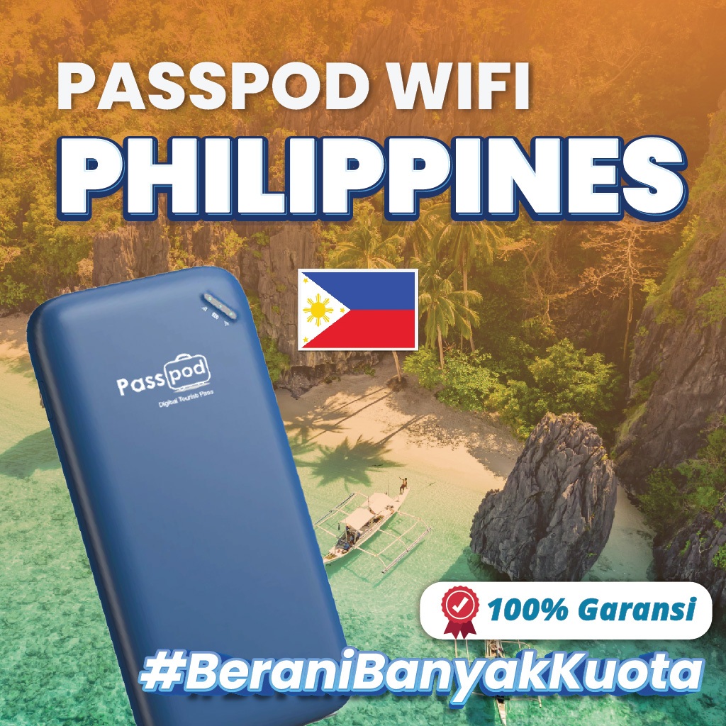 Jual Passpod Data Travel Modem WiFi Filipina UNLIMITED - Philippines ...