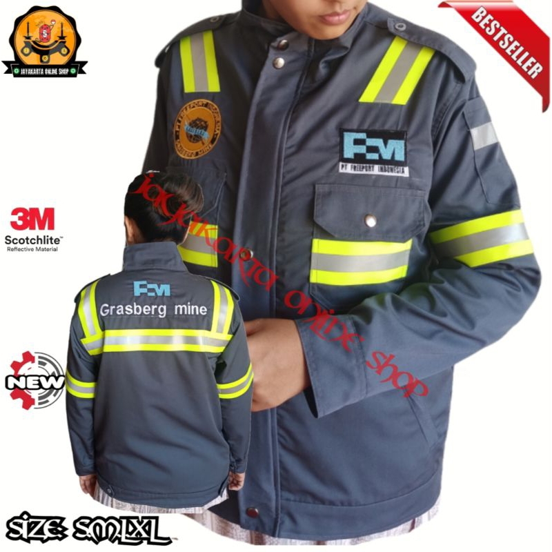 Jual JAKET SAFETY 3M SCOTLITE-BAJU SAFETY-SERAGAM SAFETY | Shopee Indonesia