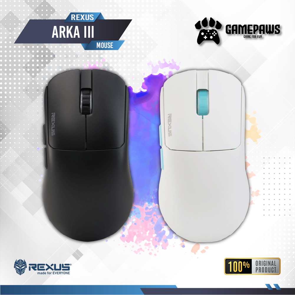 Jual Rexus Arka III RX-112 Lightweight Wireless Mouse Gaming ...