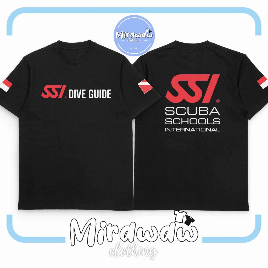 Jual Kaos Diver Dive Guide SSI Scuba School International Baju Distro ...