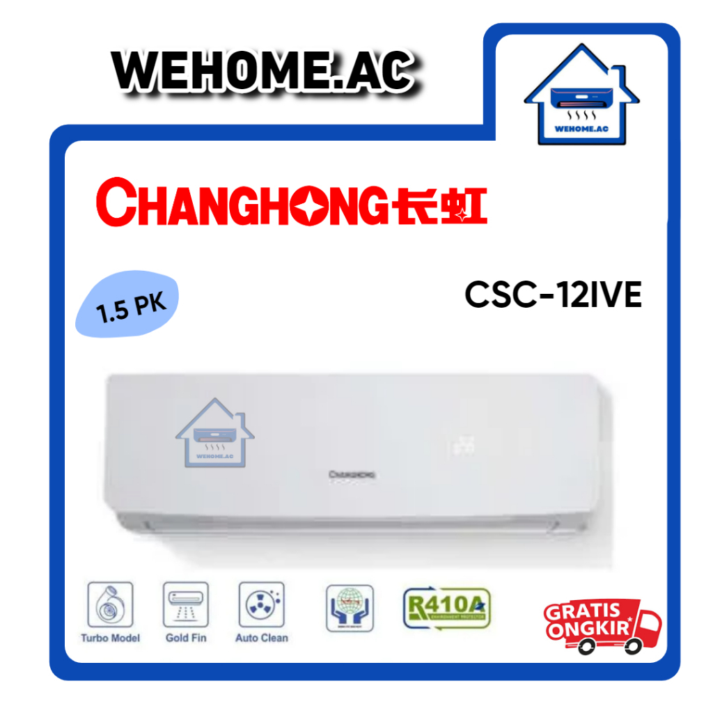 Jual AC Changhong 1 1/2 PK CSC12IVE AC Changhong Inverter | Shopee ...
