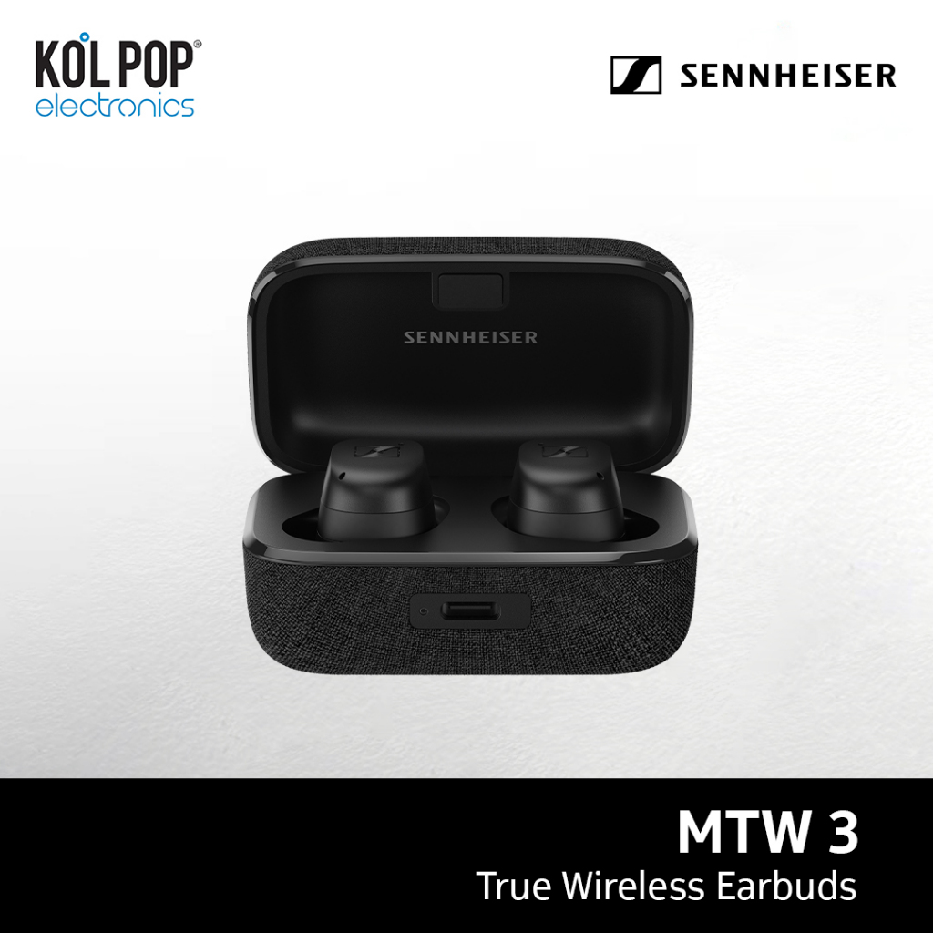 Jual SENNHEISER MTW3 TWS White Momentum True Wireless Earbuds 3-Black | Shopee Indonesia