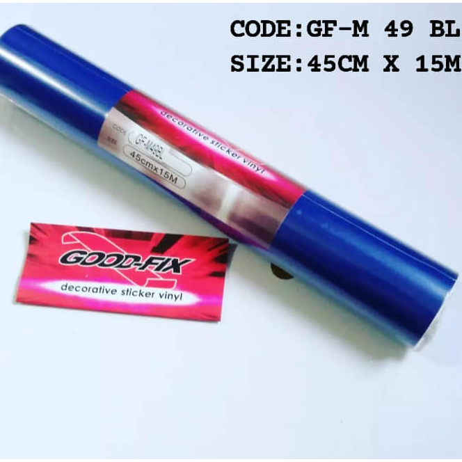 Jual STIKER SKOTLET MOTOR METER BIRU TUA MATT GOODFIX GF-M49BL STICKER SCOTLET GOODFIX BIRU TUA ...