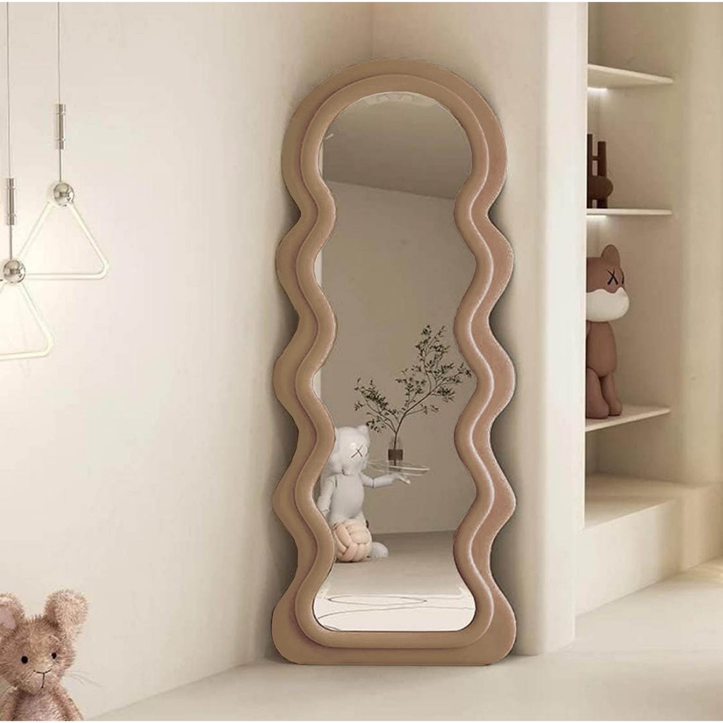Jual Cermin Aesthetic / Cermin Estetik / Irregular Wavy Mirror ...