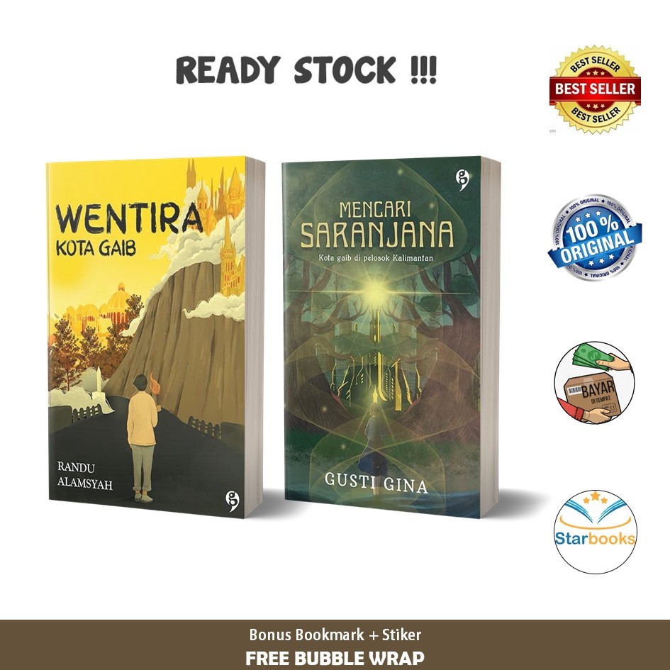 Jual Wentira Kota Gaib & Mencari Saranjana by Randu Alamsyah - Gagas (Novel) | Shopee Indonesia