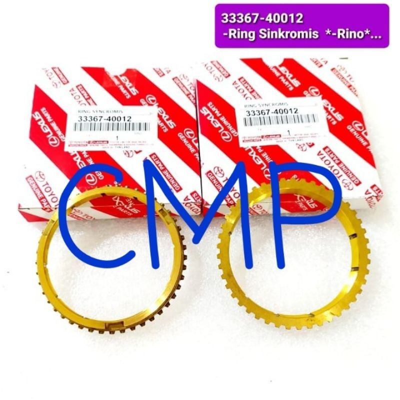 Jual RING SINKROMIS RING SYNCROMIS SYNKROMIS TOYOTA RINO 14B 33367 ...