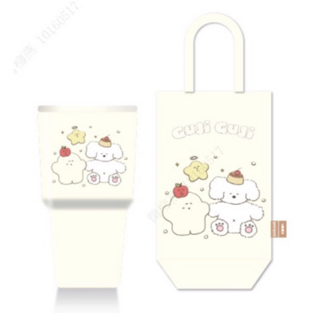 Jual Miniso New Item Guji Guji Bread Baking Series Botol minum 800Ml ...