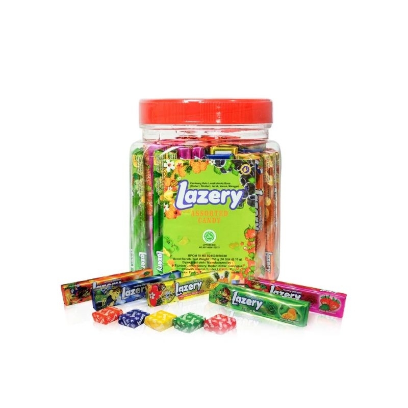 Jual Permen Lazery Assorted - Lazery Assorted candy isi 50pcs | Shopee ...
