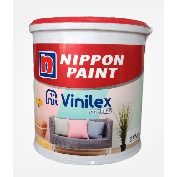 Jual Cat Tembok Interior VINILEX PRO 1000 4.5 Kg 218 Tropical Grey ...